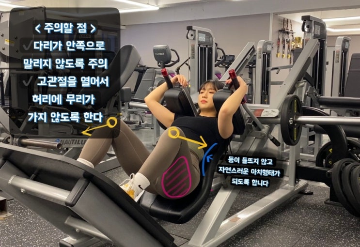 탄탄한 하체를 가지고 싶다면 단백짐의 너틸러스 하체머신 소개합니다 여성분들도 하실 수 있어요 경희대학교 국제캠퍼스 헬스장