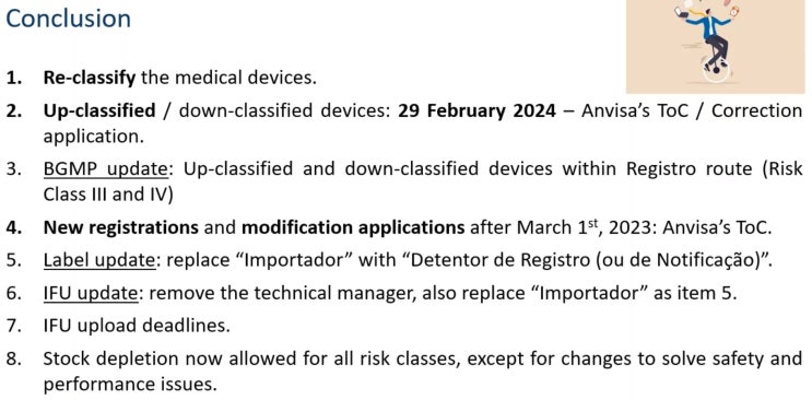 브라질 의료기기 규정 RDC 751/2022 Brazilian Regulation : 네이버 블로그