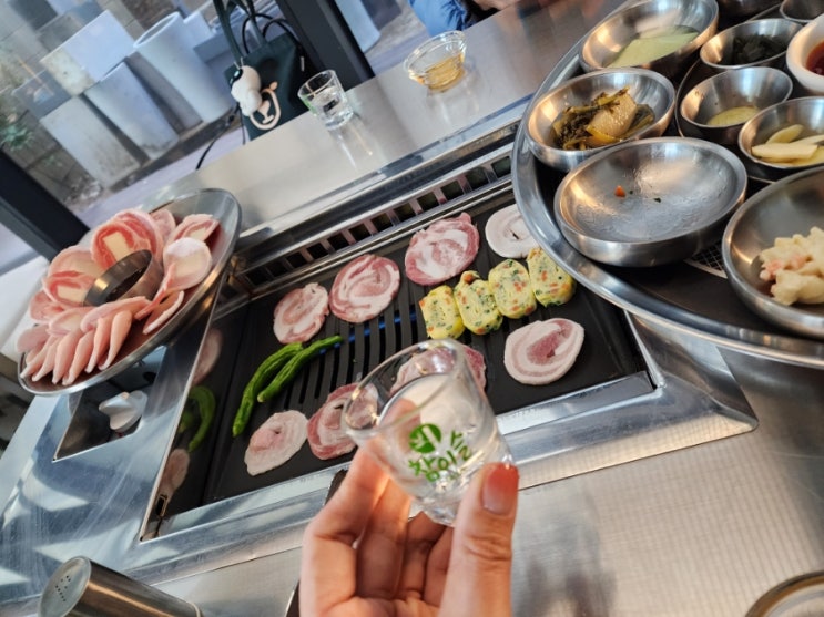 성수 인생맛집 셋째집 성수점 슬러시 소주and 냉삼 콜라보 🐷 뚝섬역 접근성 최고🍻 네이버 블로그