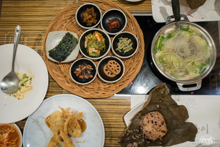 물왕저수지 맛집 추천 시흥 한정식 장금이연 요리 전문 수련 코스 네이버 블로그