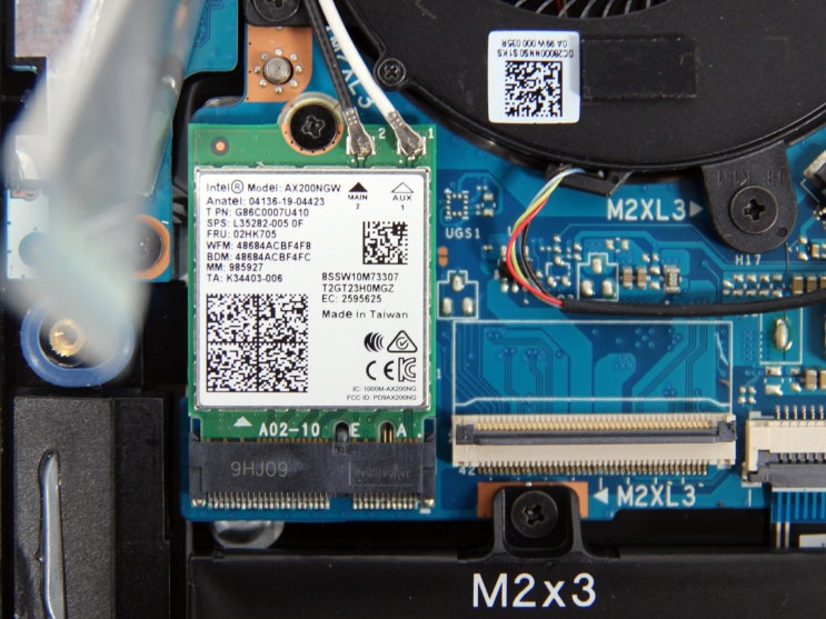 구형 노트북 업그레이드, 무선랜카드 교체하기 (인텔 WiFi6 AX200NGW 설치) : 네이버 블로그