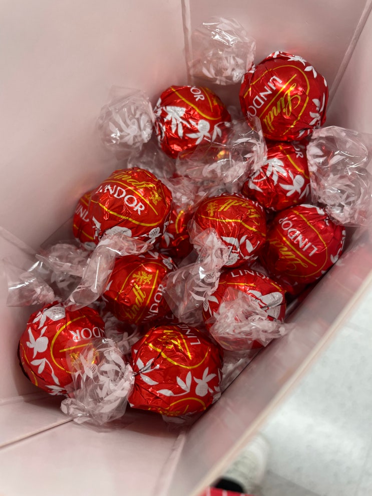 2023년 발렌타인 데이 초콜릿 판촉 행사 후기/이마트 판촉행사 알바/린도볼 판촉행사🍫 : 네이버 블로그