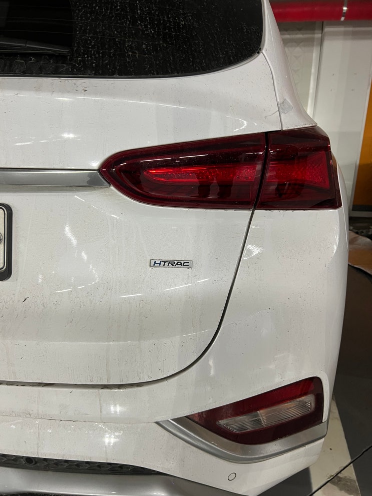 2019년식 싼타페 TM 디젤 HTRAC(4WD) 5만km 주행 핸들 R MDPS 자석현상으로 뻑뻑하고 무거움을 개선하기 위한 ...