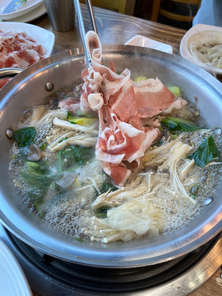 평택 깔끔한 국물맛 오리샤브샤브 호박오리샤브샤브 본점 네이버 블로그