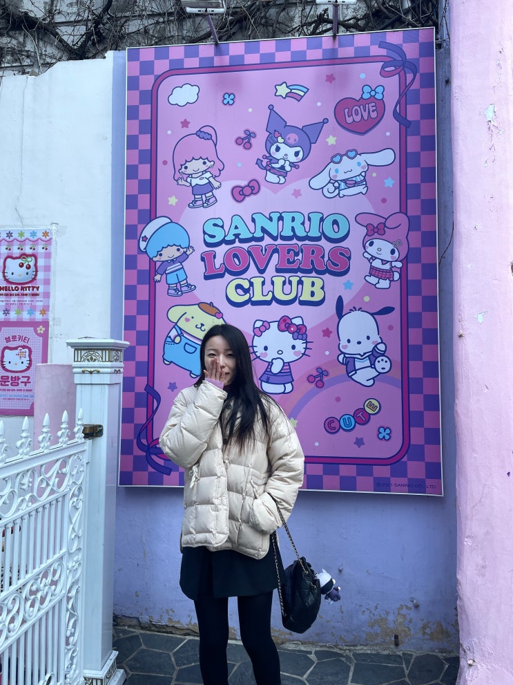 카푸어 탈출한 클로이 일상 시나모롤카페 산리오러버스클럽 홍대 산리오인생네컷 리움미술관 예약 네이버 블로그