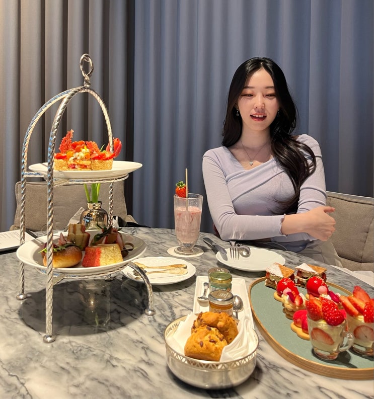 Jw메리어트호텔서울 딸기 애프터눈티 딸기 뷔페 보다 추천 네이버 블로그