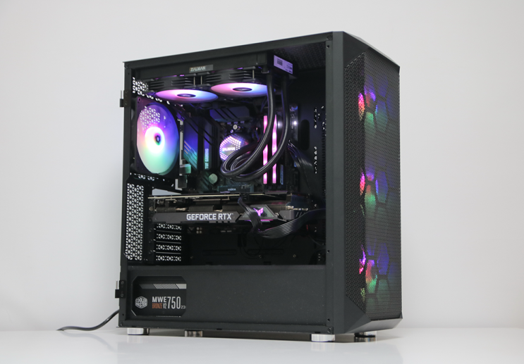 CPU쿨러추천, 가성비 좋은 입문용 수랭쿨러 잘만 Alpha24 블랙 : 네이버 블로그