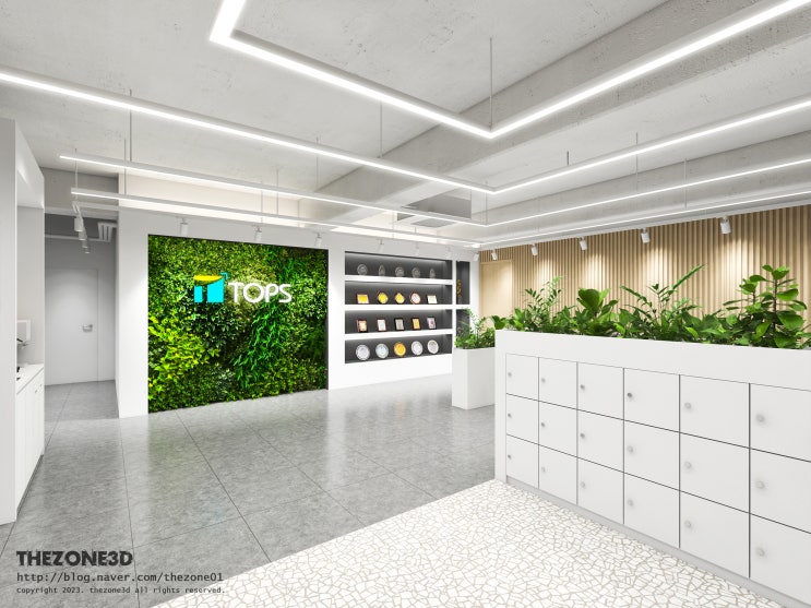 70평대 사무실인테리어설계( 평면도) 및 3d투시도_인테리어설계회사 : 네이버 블로그