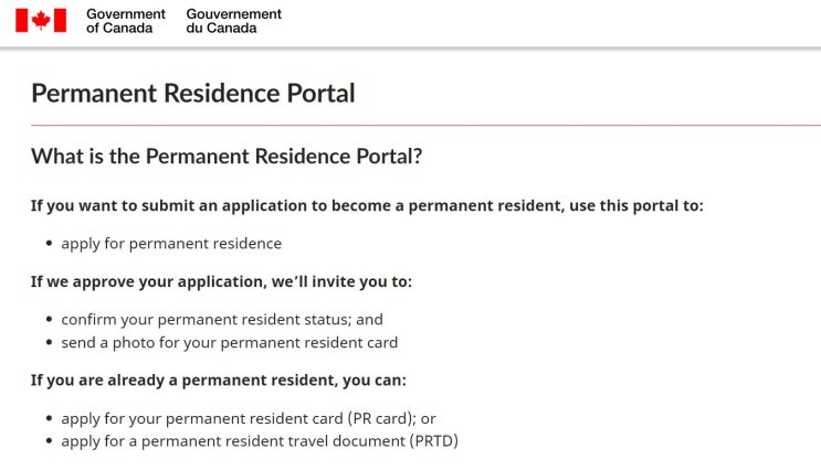 [캐나다 영주권/이민]워홀로 들어와 영주권까지 #16 PR Confirmation Portal(PR2) : 네이버 블로그