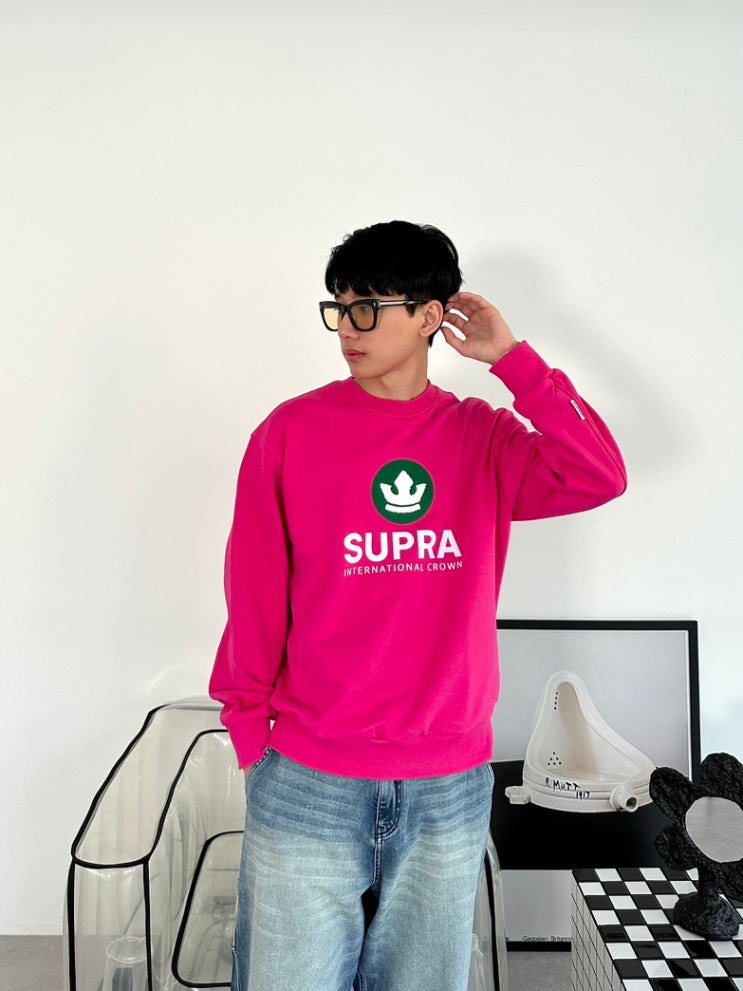 수프라 Supra 남자 맨투맨 티셔츠 봄 코디 추천 저스디스가 선택한 스트릿 브랜드 네이버 블로그