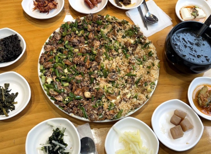 내돈내산 강릉 엄지네 포장마차 강릉 무조건 가야할 맛집 추천 꼬막무침비빔밥 오징어 순대 강추 네이버 블로그