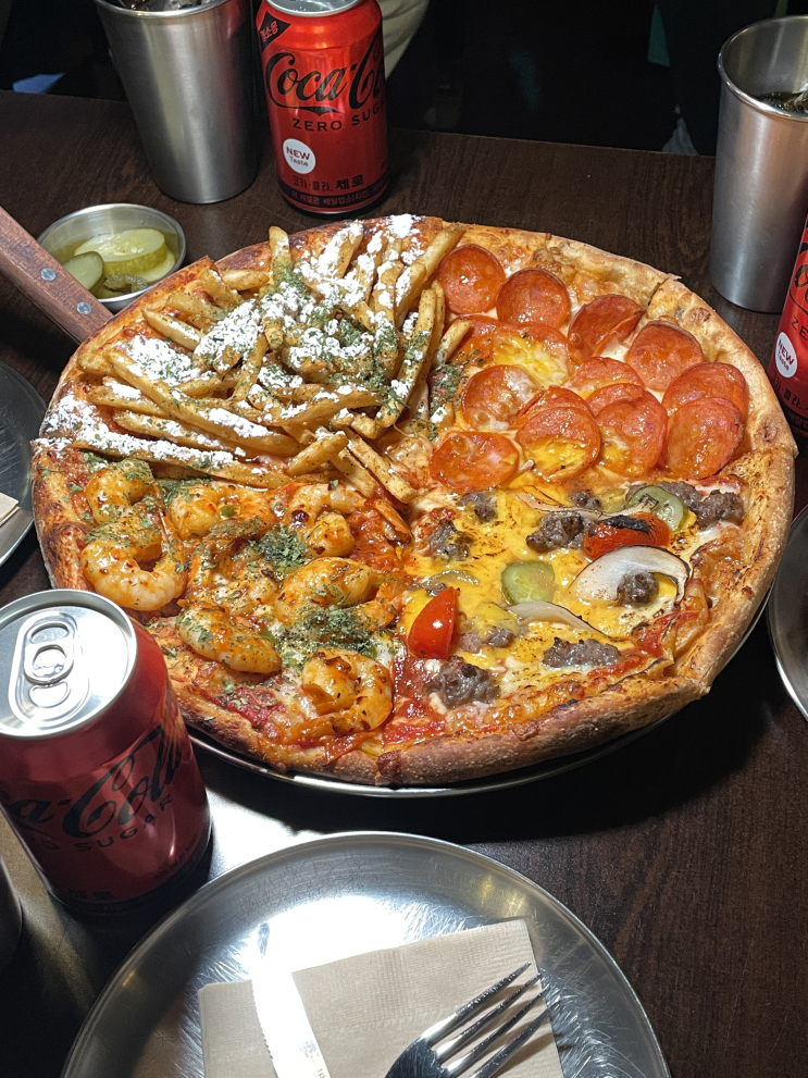 백스트리트 피자 빨간문 뒤에 숨겨진 연남동 피자맛집 연트럴파크 맛집추천 네이버 블로그