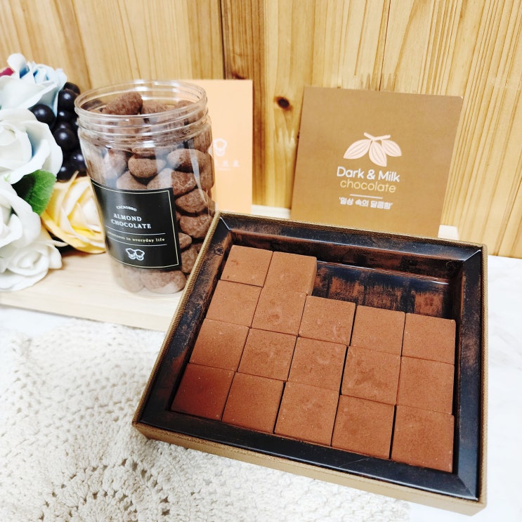 센스있는 답례품 화이트데이 수제초콜릿 파베초콜릿파는곳 카카오브로 네이버 블로그
