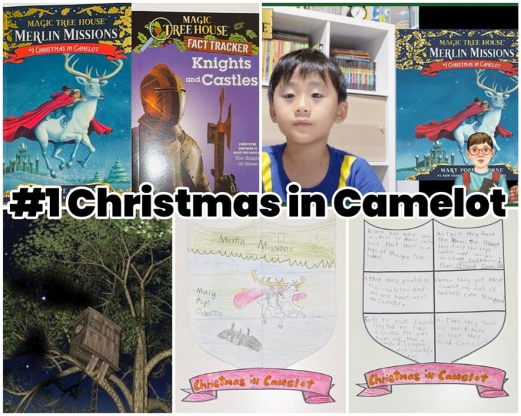 매직트리하우스 멀린미션 #1 Christmas in Camelot + 독후활동 : 네이버 블로그