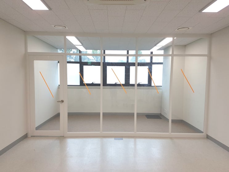 일산 소형 사무실 유리 칸막이 시공 리뷰. : 네이버 블로그