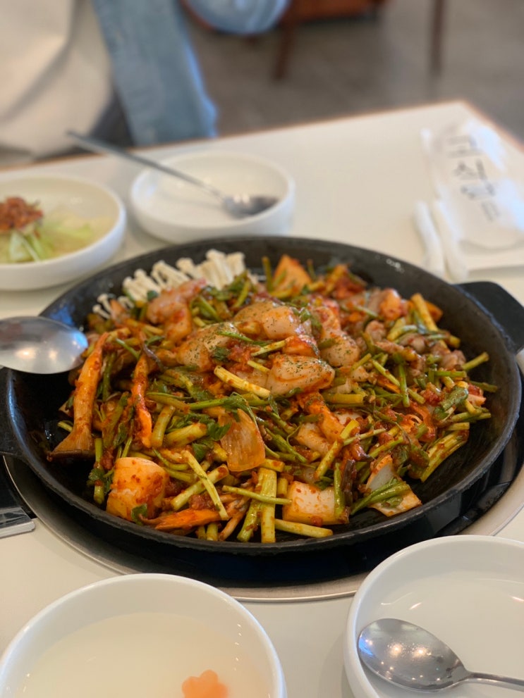 고성 해물철판요리 맛집 고식당feat볶음밥과 우동사리 필수 네이버 블로그