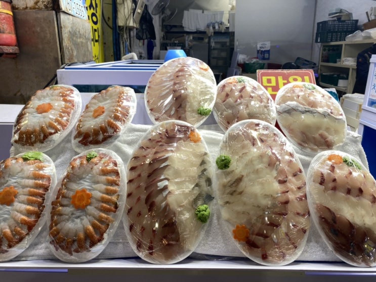 제주도 서귀포 올레시장에 있는 가성비 좋은 활어회 포장 전문점 통큰수산 네이버 블로그