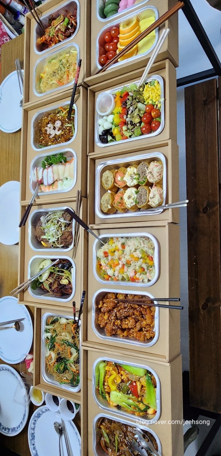 룸서비스 홈파티 가성비가심비음식맛 모두 만족 생일파티가족모임 케이터링 추천 네이버 블로그