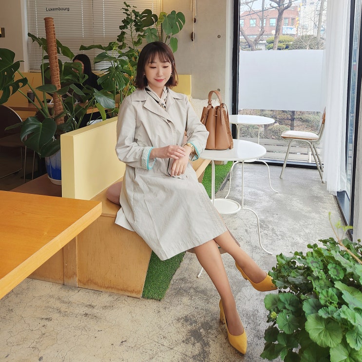 여자트렌치코트코디 데일리스트 바바리 코디 30대여자패션 네이버 블로그