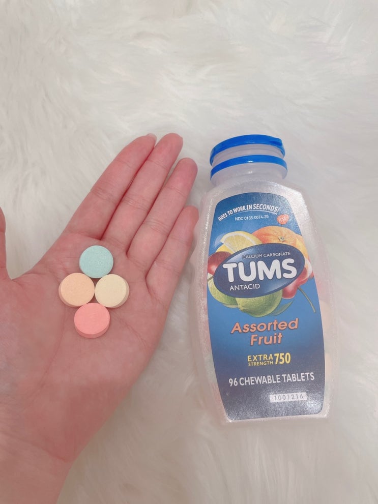 임산부 천연소화제 텀스 (Tums) 복용방법, 주의사항 - 역류성 식도염 소화제 : 네이버 블로그
