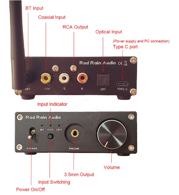Rod rain audio DAC ES9038Q2M+QCC5125 : 네이버 블로그