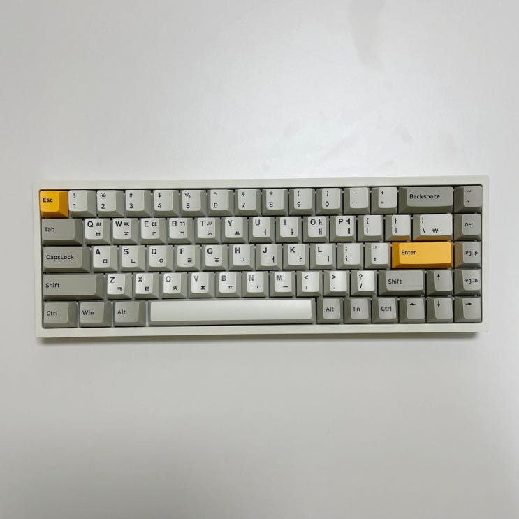 앱코 해커 K660M-L68 미니배열 기계식 키보드 리뷰! : 네이버 블로그