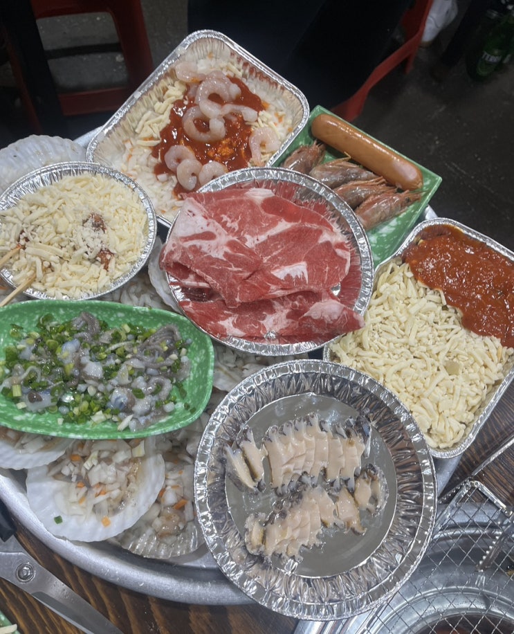 [부산맛집] 송도 암남공원 조개구이 '숙이네' 찐맛집(feat.오빠돈오빠산) : 네이버 블로그