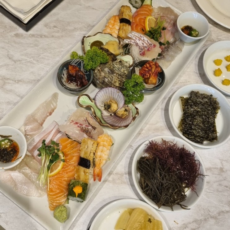 부산 해운대 맛집 피쉬앤시사이드키친 한화리조트 광안대교뷰 횟집 네이버 블로그