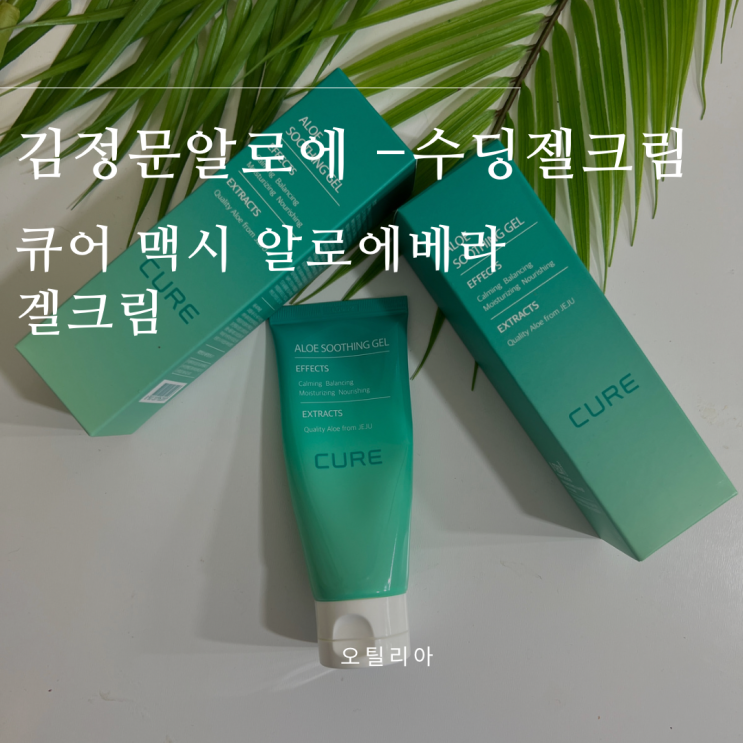 내돈내산 김정문알로에 알로에베라 겔크림 수딩젤 Feat피부관리사분이 알려주신 홈케어방법 네이버 블로그
