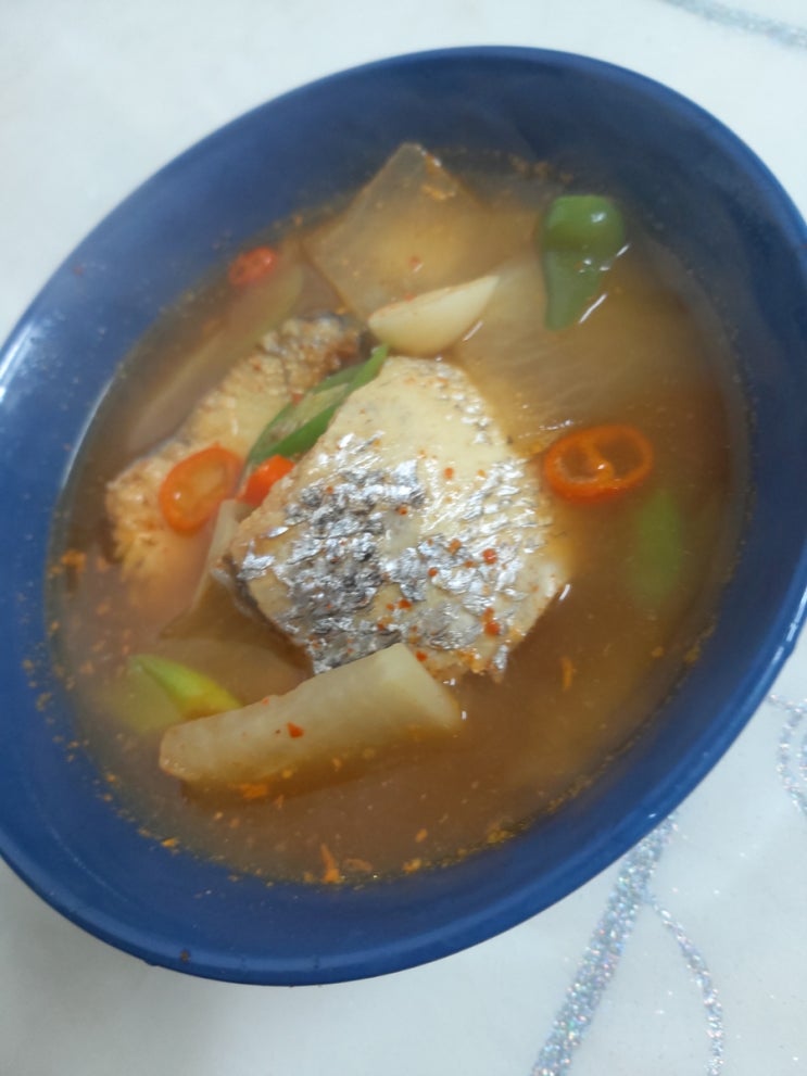 민어탕 만드는 법 반건조된 민어요리 민어지리탕보다 더맛있는 민어매운탕 만들기 네이버 블로그