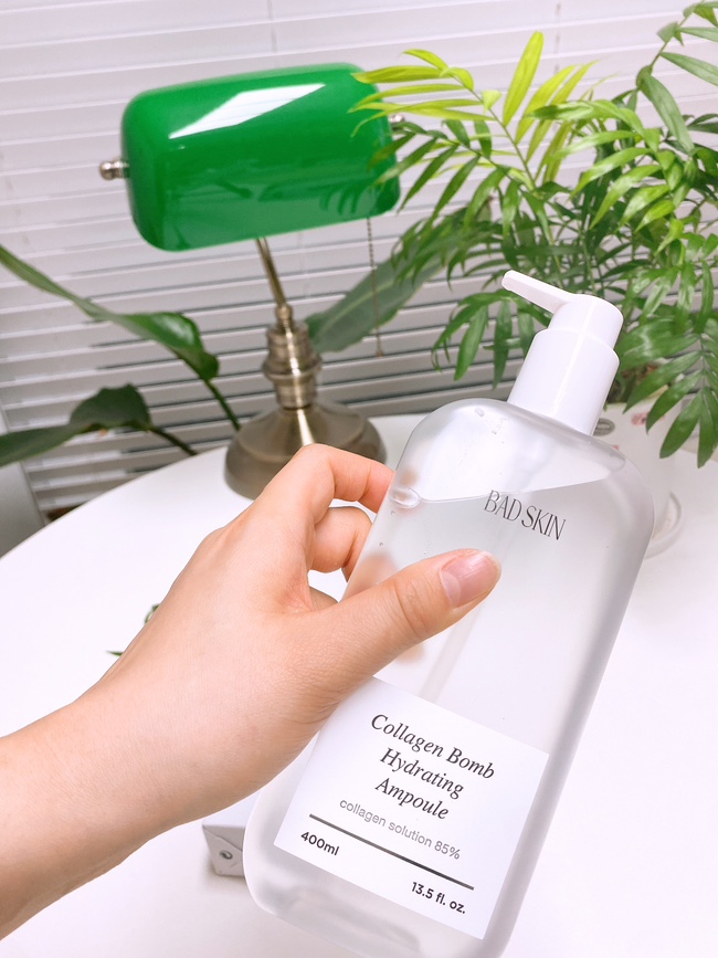 화장품 리뷰 속당김 피부 고민 솔루션 배드스킨 콜라겐 밤 하이드레이팅 앰플 : 네이버 블로그