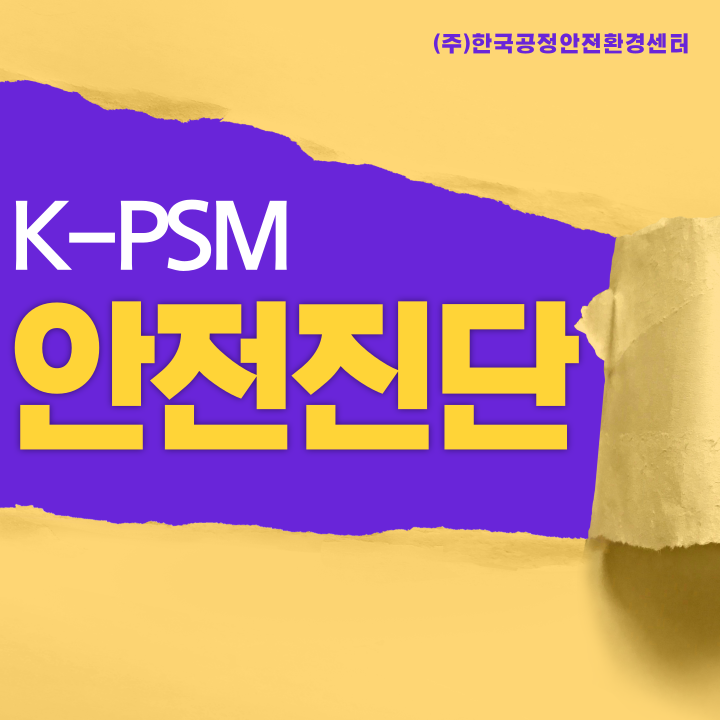 [산업안전보건법] KPSM 안전진단 : 네이버 블로그
