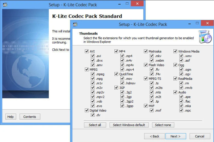 K-Lite Codec Pack(통합 코덱팩) : 네이버 블로그