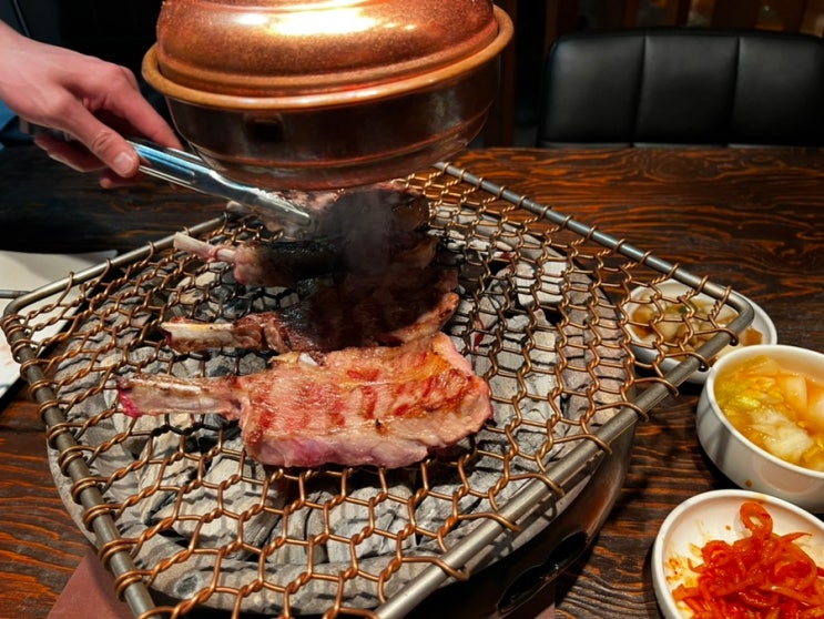 군산 양누리 양고기참숯화로 양갈비전문점 로맨틱하고 근사한 양고기맛집 네이버 블로그