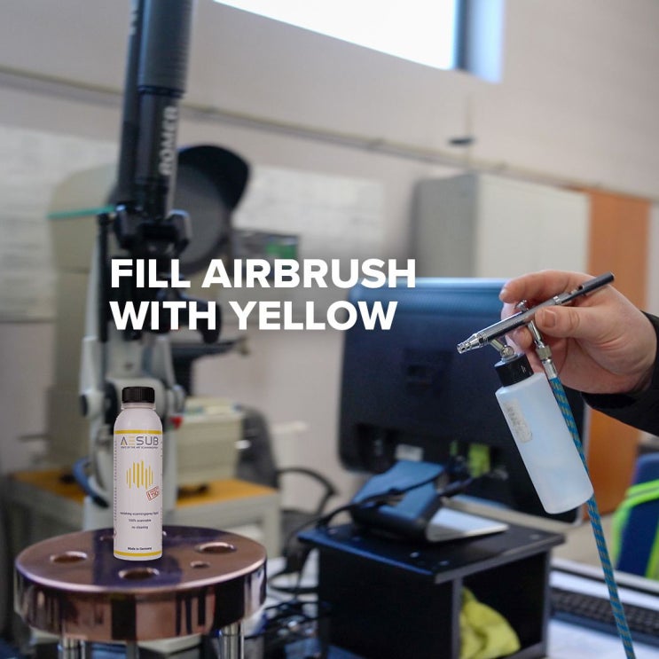 소형물체 스캔용 자동증발 스프레이 AESUB Yellow : 네이버 블로그