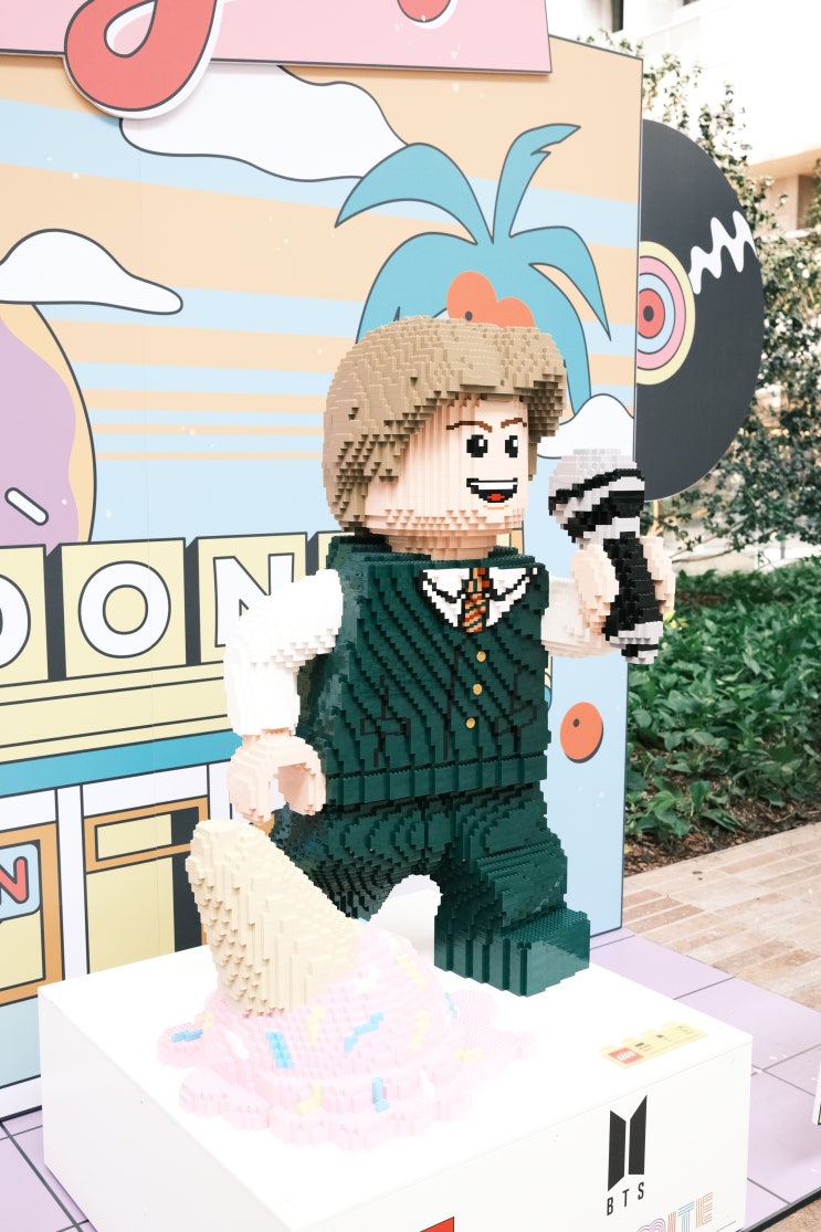 더현대서울 팝업스토어! 사운즈포레스트에 BTS가 나타났다~ ㅋㅋ LEGO BTS 콘서트디오라마.. 미니미레고 만들어서 BTS공연 ...
