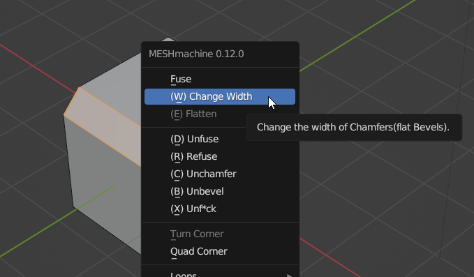 Blender MESHmachine 메뉴 설명 02. : 네이버 블로그