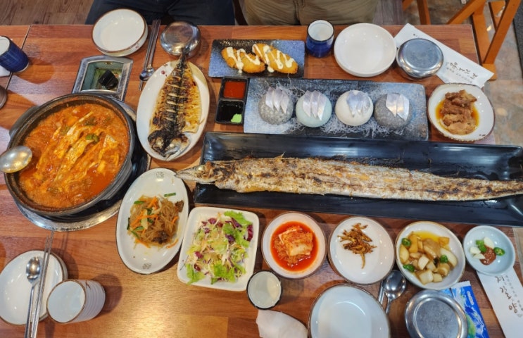 제주 협재해수욕장 갈치구이 맛집 제갈양 점심추천 네이버 블로그