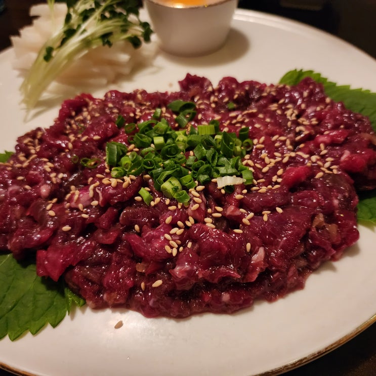 울산 달동에서 육회로 한잔하기 좋은 정성육회 본점 네이버 블로그