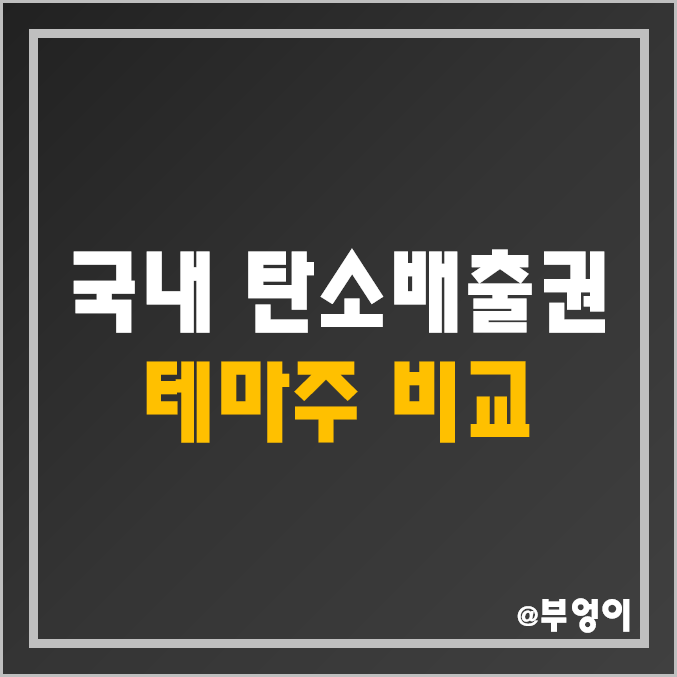국내 탄소중립 및 배출권 관련주 비교 에코프로 에이치엔 컴트로스 그린케미칼 세종공업 한솔홈데코 이건산업 유니드 Kc코트렐