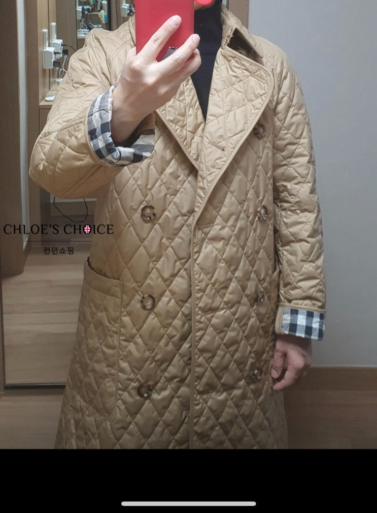 인증샷 버버리 Tything 착샷, 사이즈 꼼꼼한 피드 공유해주셨습니다 :) 감사합니다 : 네이버 블로그