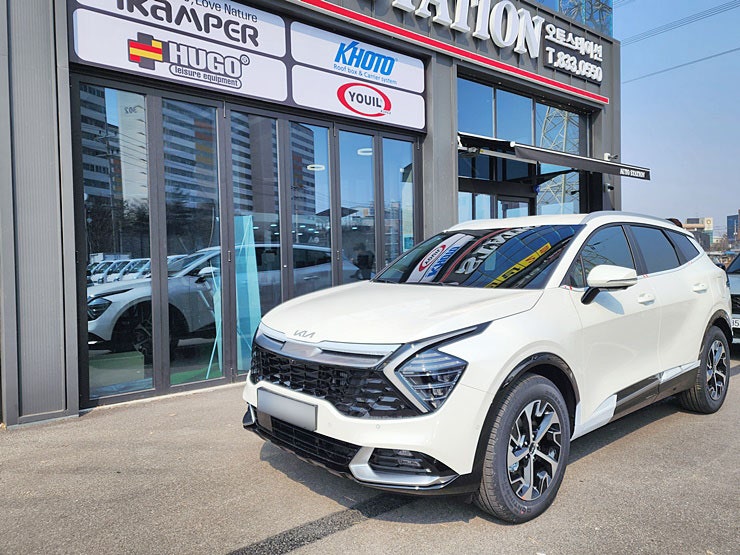 스포티지NQ5 레인보우V90 썬팅 & 아이나비QXD8000 : 네이버 블로그