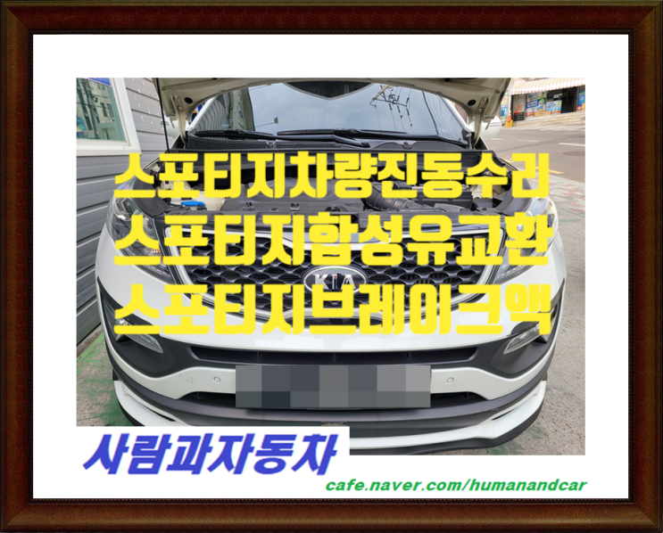 스포티지r엔진오일샤워스포티지r엔진오일잔유제거스포티지r합성유교환스포티지rdpf전용합성유스포티지r차량진동엔진마운트스포티지r