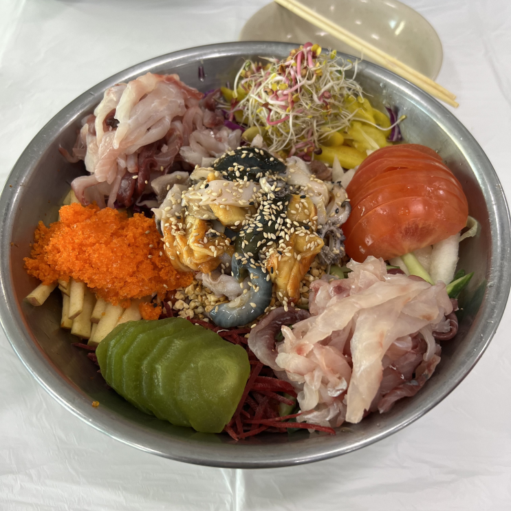 영종도 물회 맛집 어부 신광호 무지개 물회 솔직 후기 네이버 블로그