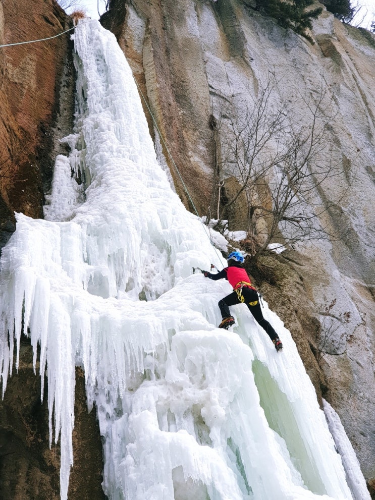 홋카이도 소운교 빙벽등반 투어 2일차, 도전에 대한 결단이 필요했다. : 네이버 블로그
