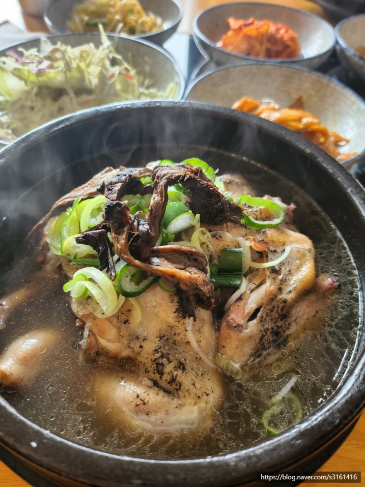 남양주묵현리 화도읍 묵현리 마석 몸보신하기 딱 좋은 굴뚝능이버섯백숙 네이버 블로그