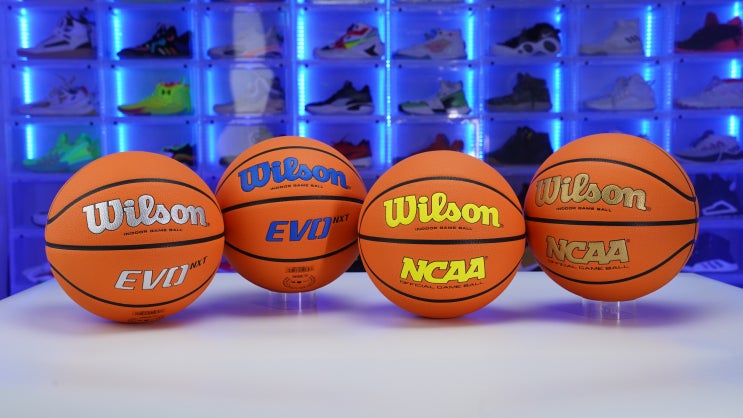 한정 입고!! 윌슨 농구공 EVO NXT 컬러 에디션 (NCAA로고) : 네이버 블로그