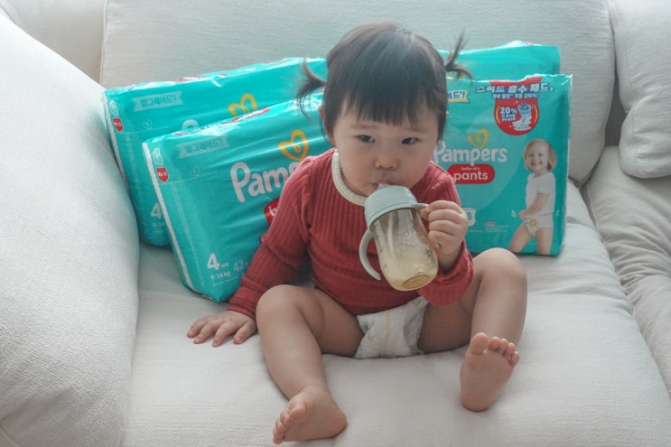 팸퍼스기저귀 팬티기저귀 베이비드라이 4단계 좋아요 네이버 블로그