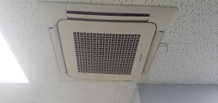 부산 해운대 벽산 E 센텀 클래스 원 2차 오피스텔 사무실 천장형 에어컨 청소 청결하게 청소했어요 네이버 블로그