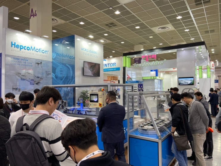 [HepcoMotion(햅코모션) -전시회] 2023 AIMEX 전시회 현장 : 네이버 블로그